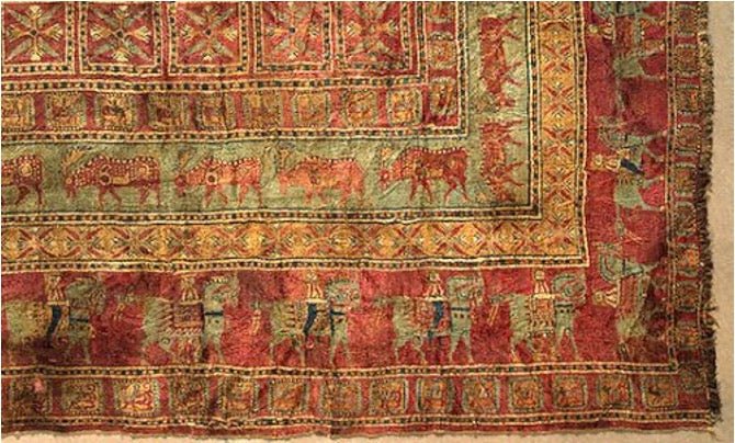 The Pazyryk Carpet: A Persian Masterpiece – Rug the Rock